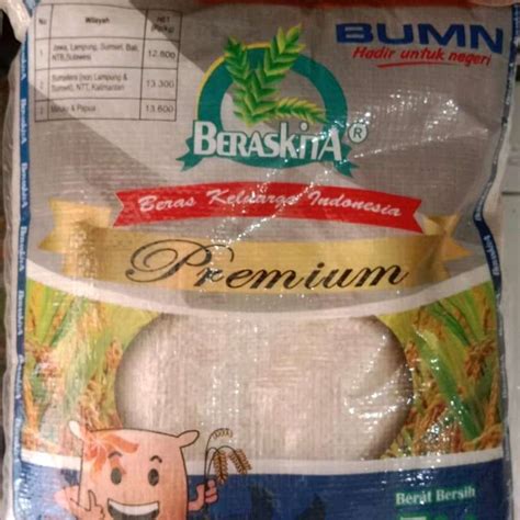Jual Beras Bulog Premium 5kg Di Seller Pasar Badung Dauh Puri Kota