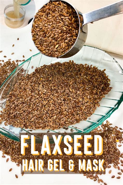 Diy Flaxseed Gel And Hair Mask For Natural Hair Growth Quick And Easy