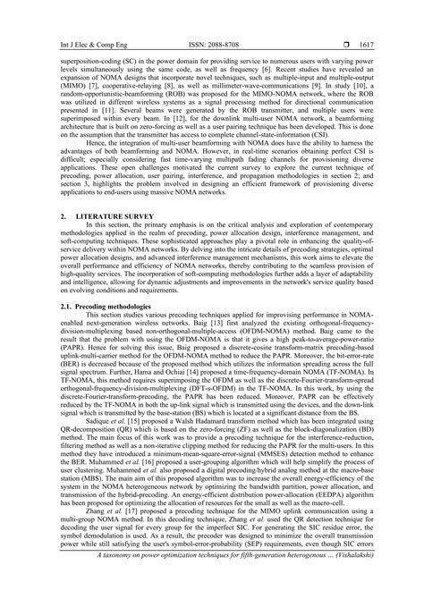 A Taxonomy On Power Optimization Techniques For Fifthgeneration