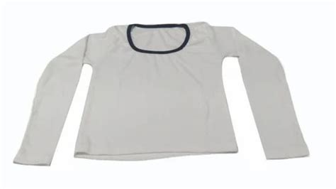 Ladies Full Sleeve White T Shirt Casual Wear Size Medium At Rs 180