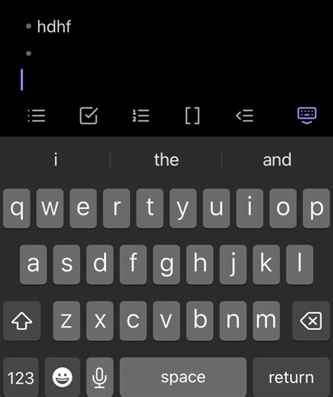 Ios Problems With Lists And Autocorrect Numbered List Bullet List
