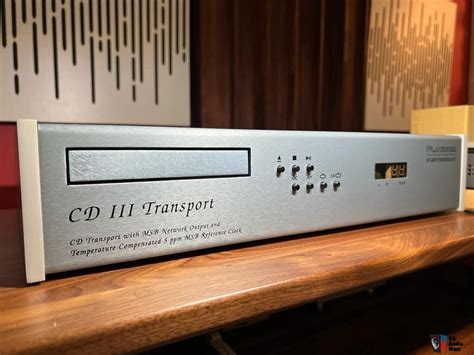Msb Platinum Signature Dac Iii And Msb Platinum Cd Iii Transport Combo Rare R2r Dac Photo