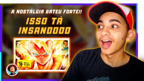 React SAIYAJIN SUPREMO Gogeta Dragon Ball Feat Daarui Canal TK RAPS YouTube