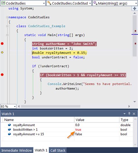Visual Studios Watch Track C Code · Kodify
