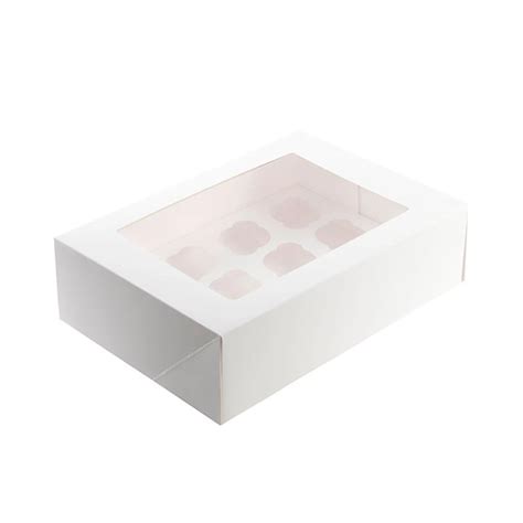 Heavy Duty Cupcake Boxes 6 Mini Holes Vs Packaging