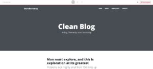 33 Template Website Bootstrap Free Siap Pakai