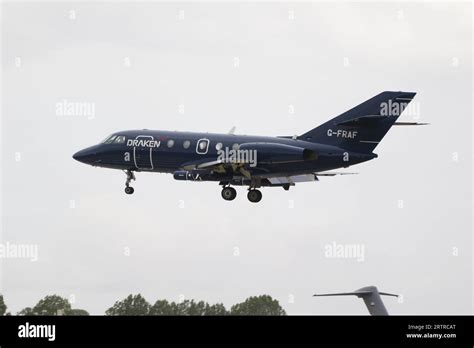 G Fraf A Dassault Falcon 20ew Operated By Defence Contractor Draken