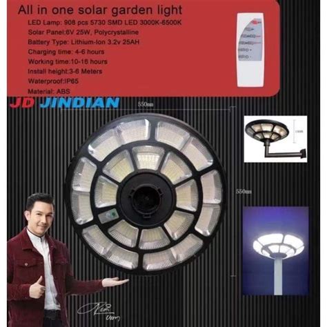 ⚠️จัดส่งไว⚠️โคมไฟถนน 🔆 ไฟufo Jd Jindian แท้ 🎉รุ่นพรีเมี่ยม Ufo 2000w