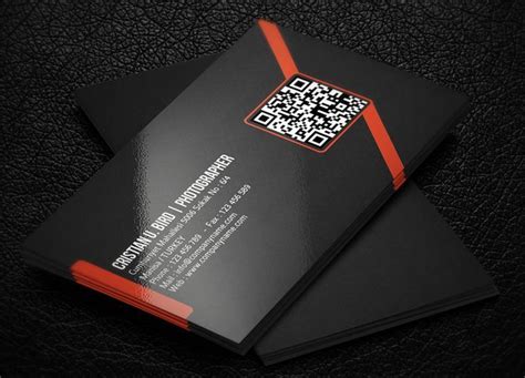 Визитки с Qr кодом печать в Минске Беларусь Business Cards Creative