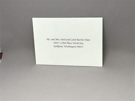 Recipient Addressing And Envelope Addressing Monotype Cohen Printing And Invitations