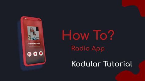 Tutorial On How To Make Radio Application Kodular Youtube