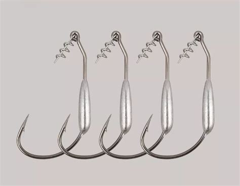 Weedless Worm Hooks Weighted Australian Fishing Lures Online On
