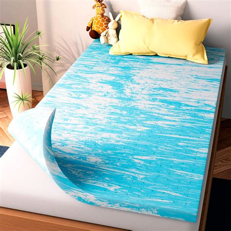 2 Inch Queen60x80 Memory Foam Mattress Topper Cooling Gel