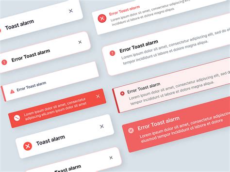 Toast Notification Ui By Twolinecode On Dribbble