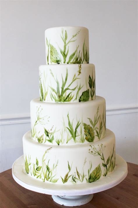 Hand Painted Wedding Cake Artofit
