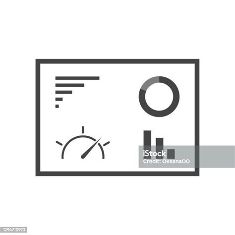 흰색 격리 된 배경에 대시 보드 아이콘 만화 스타일 속도에 대한 스톡 벡터 아트 및 기타 이미지 속도 지켜 봄 차 Istock