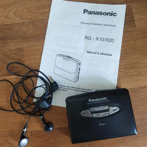 Starý Retro Walkman Panasonic Rq X10 Aukro
