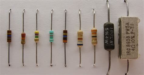 RESISTOR PENGERTIAN DAN CARA PEMBACAAN WARNA