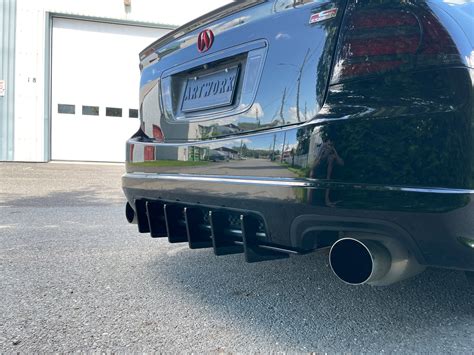 Rear Diffuser V2 Aggressive Acura Tl 2004 2008