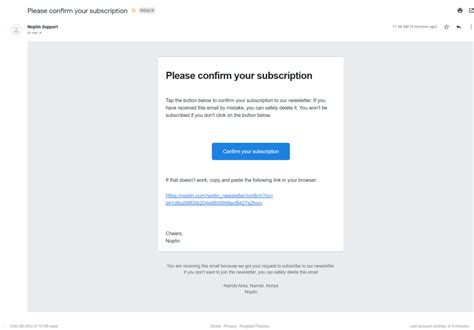 How To Enable Double Opt In Noptin Newsletter Documentation
