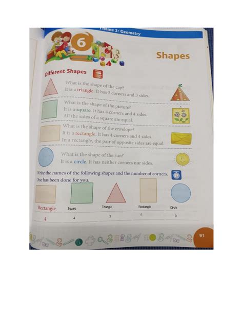 Shape Textbook Page Pdf