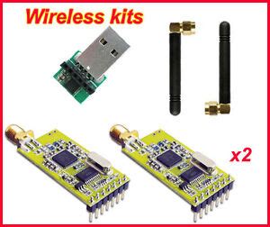 New APC220 Wireless Serial Data Communication Module USB Adapter For