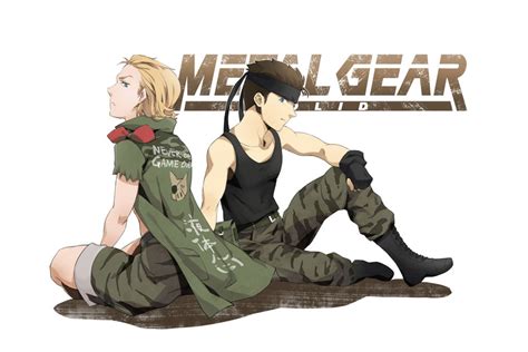 Solid Snake Liquid Snake By F19850928 Solid Snake Snake Metal Gear