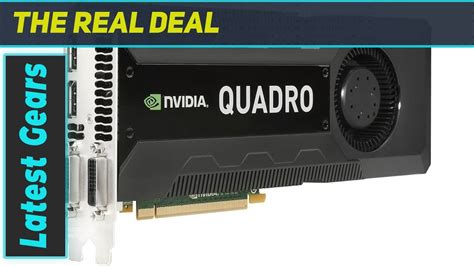 NVIDIA Quadro K5000 4GB GFX Graphics Card: Unleashing Professional ...