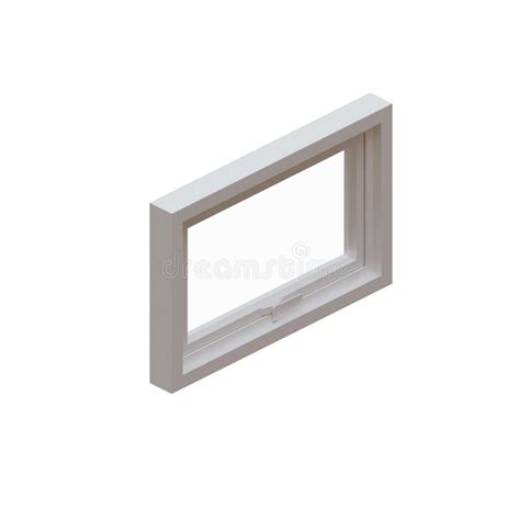 Window 3d Render Design Element Stock Illustration Illustration Of