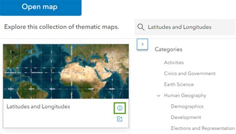 Use Map Coordinates Documentation