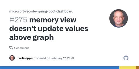 Memory View Doesnt Update Values Above Graph · Issue 275 · Microsoftvscode Spring Boot
