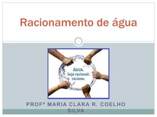 Racionamento de água PPT