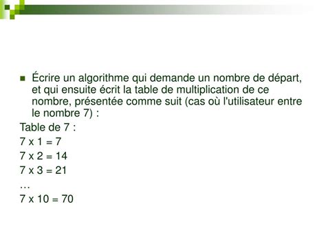 Ppt Exercices Algorithmiques Powerpoint Presentation Free Download