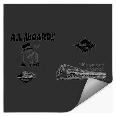 All Aboard The Reading Railroad Crusader Stickers Sold By Ishita Mishra Sku 27644211 Printerval All Aboard The Reading Railroad Crusader Stickers Sold By Ishita Mishra Sku 27644211 Printerval