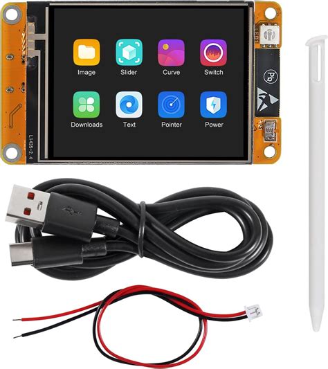 aitrip 2 pack esp32 development board esp32 2432s028r wifi bluetooth 2 8 inch