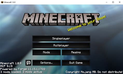 3 Mods Loaded 3 Mods Active Support And Bug Reports Forge Forums