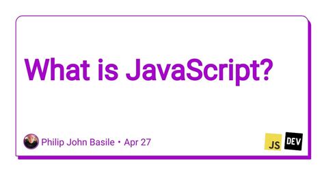 what is javascript r devto
