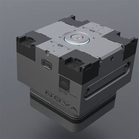 Sci Fi Box Doodle From Blenders Default Cube R Blender