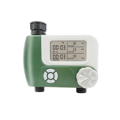 Orbit Programmable Battery Powered Hose Faucet Timer Green W2 Outlet