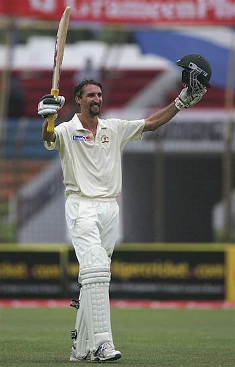 Jason Gillespie Reached His Hundred With A Cover Drive