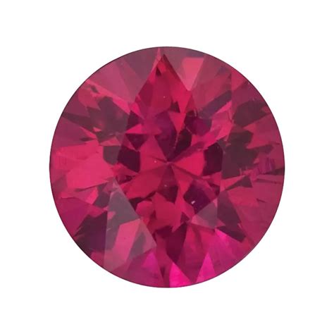 Natural Round Diamond Cut Loose Ruby Smaller Size Instagem