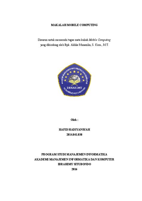 Doc Makalah Mobile Computing Doc Makalah Mobile Computing