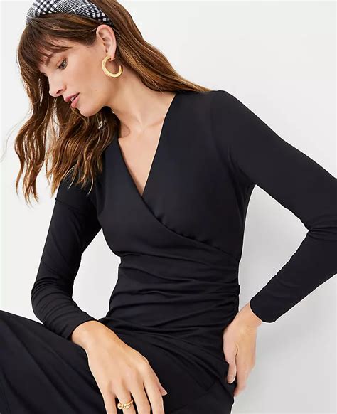 Wrap Sheath Dress
