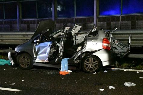 Incidente Mortale In Tangenziale Ovest A Milano Foto B V