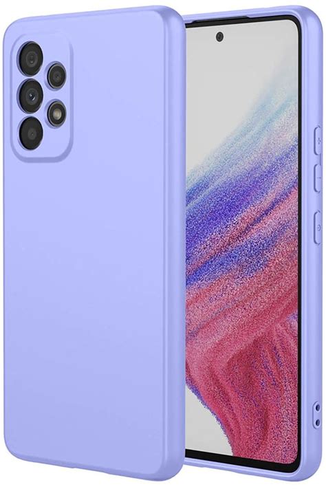Fibaks Samsung Galaxy A32 Kılıf Kadife Lansman Soft Yumuşak Liquid