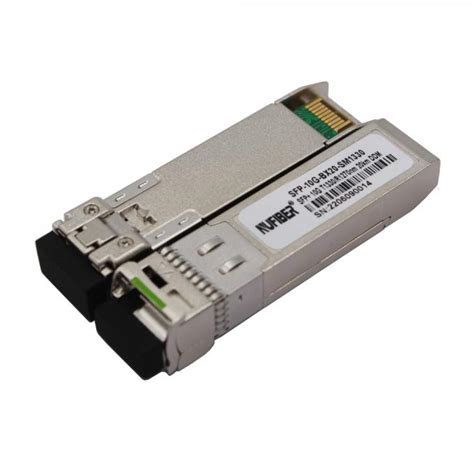 10gbps Wdm Sfp Transceiver Simplex 1270nm 1330nm 20km 10g Optical Lc Dom