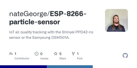 Github Nategeorge Esp Particle Sensor Iot Air Quality Tracking With The Shinyei Ppd Ns