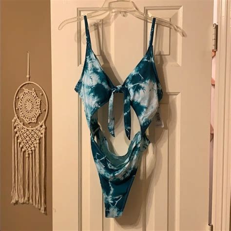 Swim Nwt Tie Dye Cut Out Swimsuit Poshmark