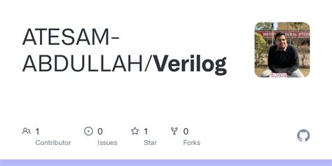 GitHub ATESAM ABDULLAH Verilog
