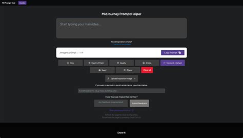 Midjourney Prompt Helper